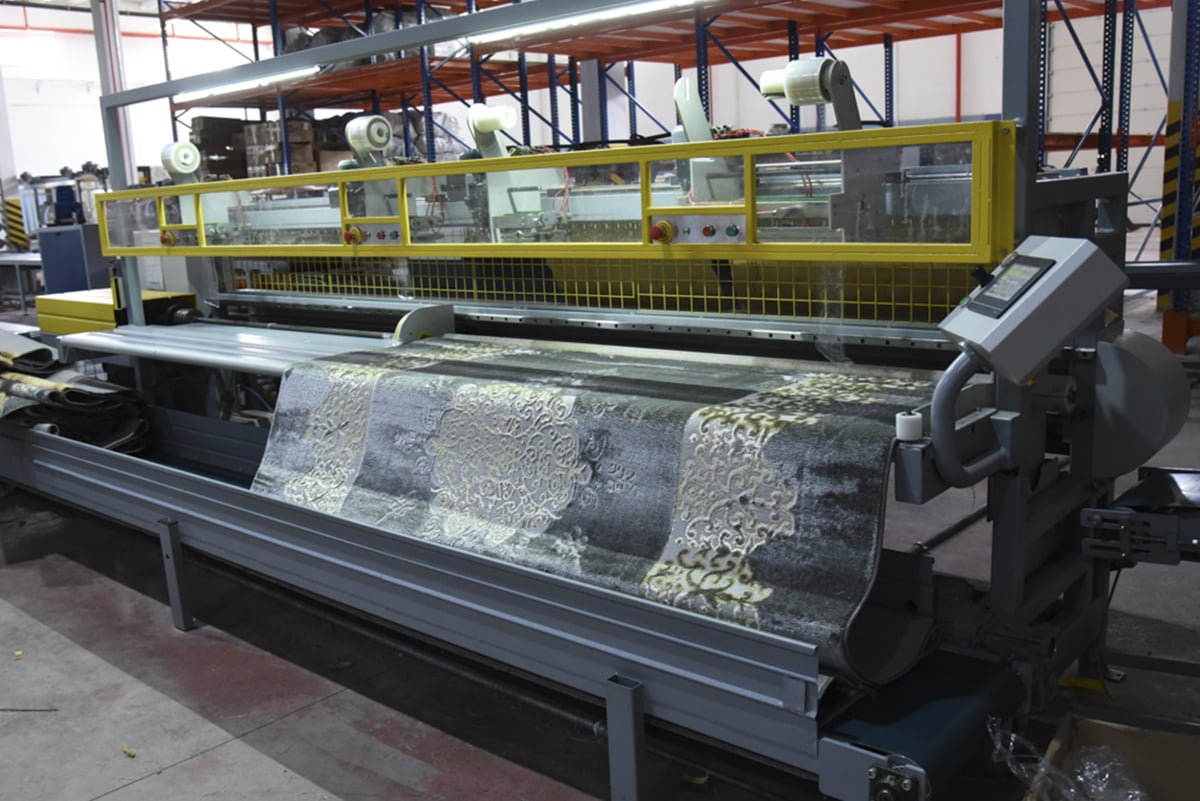 Fully Automatic Carpet Winding Machine - Maksim Trade